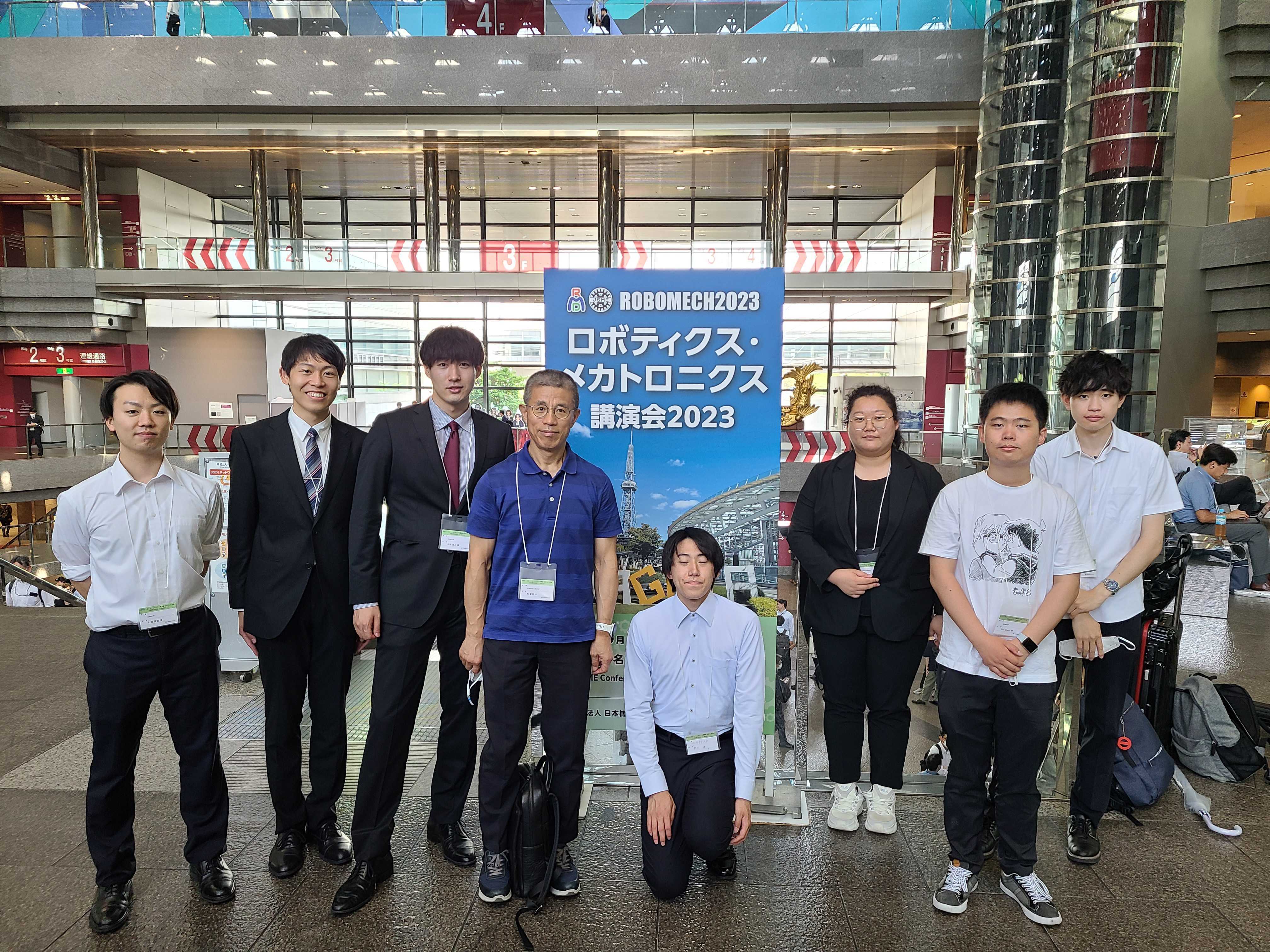 ROBOMECH2023 名古屋にてポスター発表 – 生物知能機械学研究室